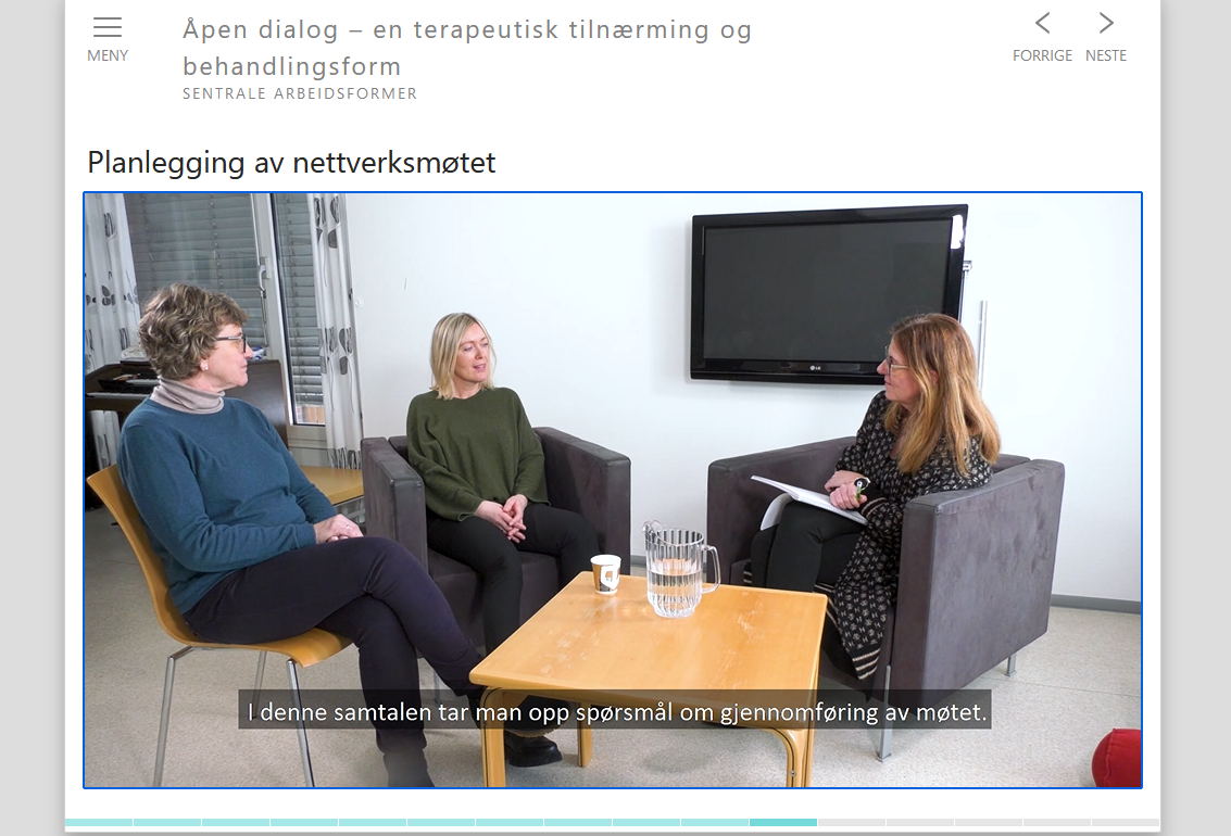 Åpen dialog i nettverksmøter på 20 minutter - NAPHA Nasjonalt ...
