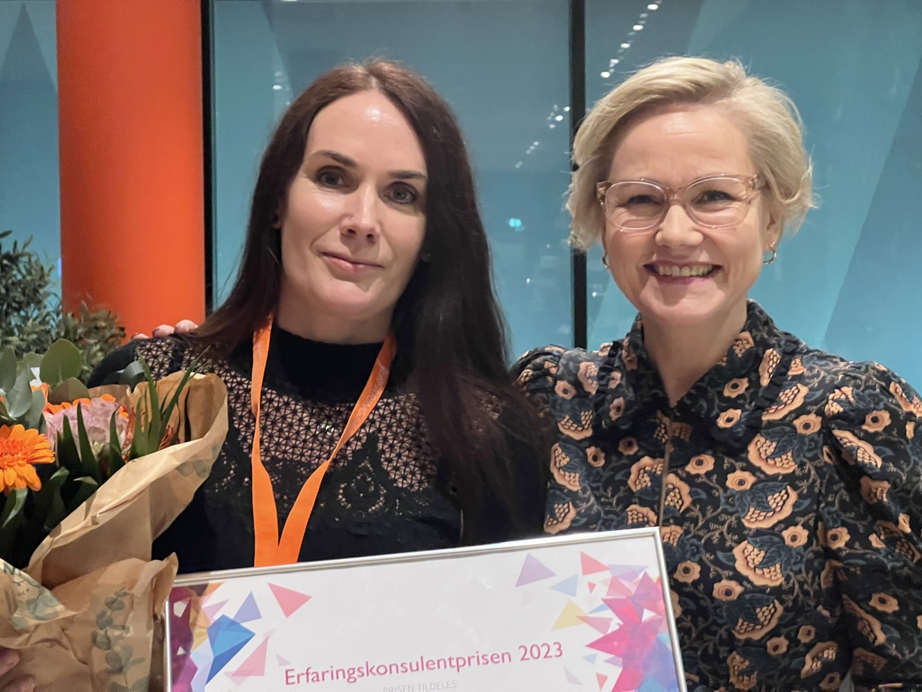 Cecilie Reinertsen Egeland er tildelt erfaringskonsulentprisen 2023 - NAPHA Nasjonalt ...