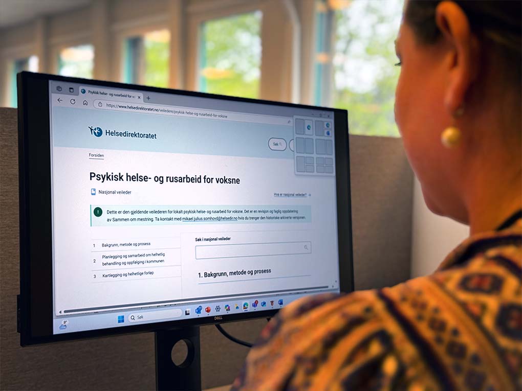 Peiler ut retning for psykisk helsearbeid i kommunene - NAPHA Nasjonalt kompetansesenter for ...