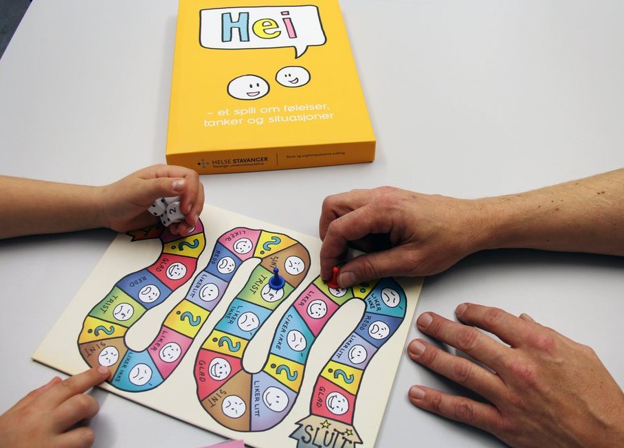 Nytt brettspill skal hjelpe barn til å åpne seg - NAPHA Nasjonalt ...